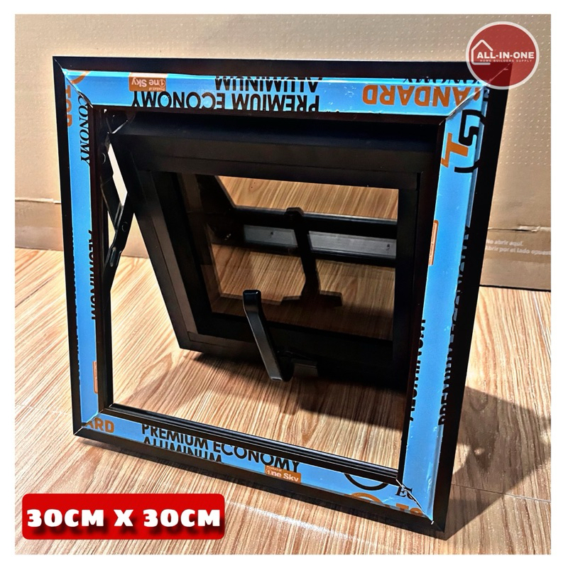 AWNING WINDOW Reflective Glass 30cm x 30cm | Shopee Philippines