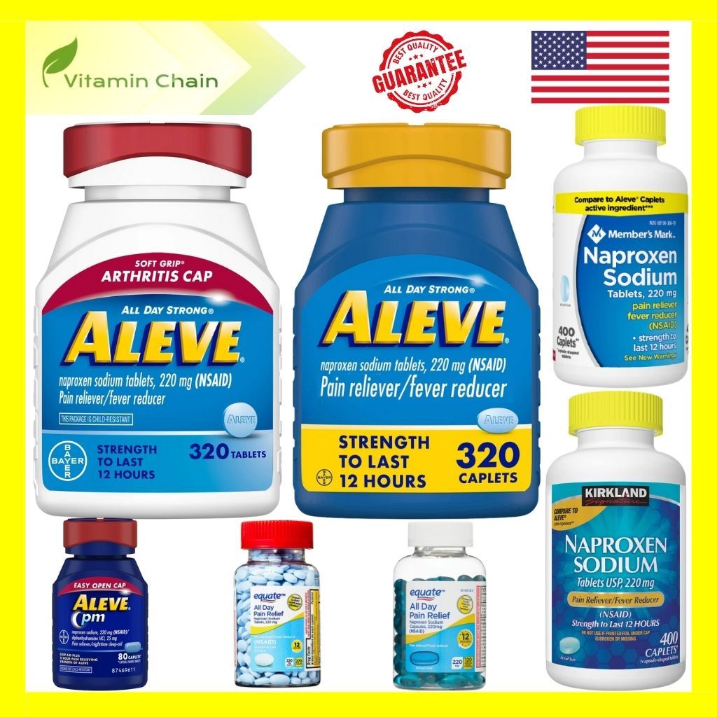 Aleve/PM Pain Reliever (& Other Brands) | Shopee Philippines