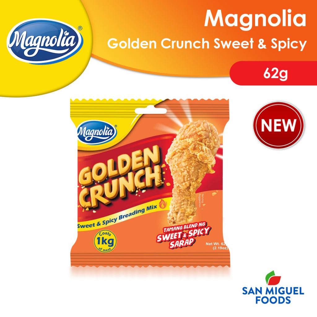Magnolia Golden Crunch Sweet & Spicy Breading Mix (62g) | Shopee ...