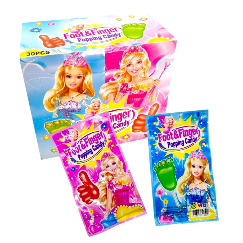 572 Foot and Finger Popping Candy Lollipop / Lootbag Filler Paninda ...
