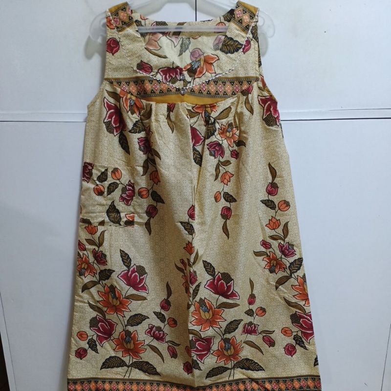 daster pambahay hi back Chinese cotton (L) | Shopee Philippines