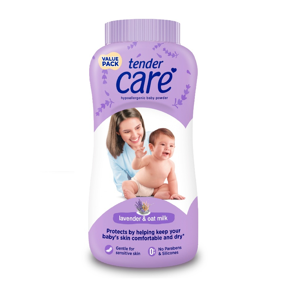 Tender Care Lavender & Oat Milk Talc 200g | Shopee Philippines