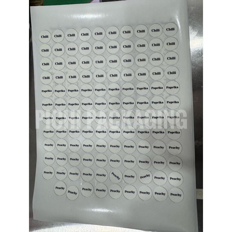 A4 VINYL STICKER LABEL | Shopee Philippines