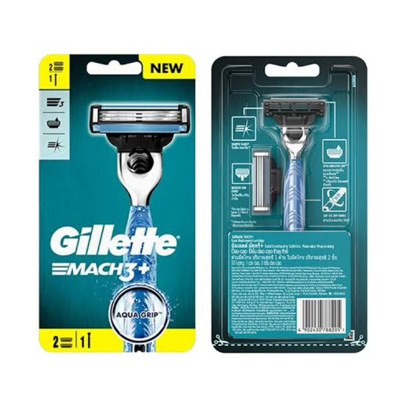 GILLETTE Mach3 Aqua Grip Razor | Shopee Philippines
