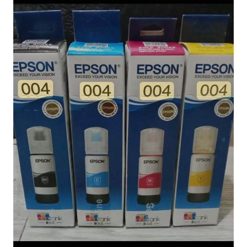 004 Refill Ink Compatible L1110 / L3100 / L3101 / L3110 / L3150 / L5190 ...