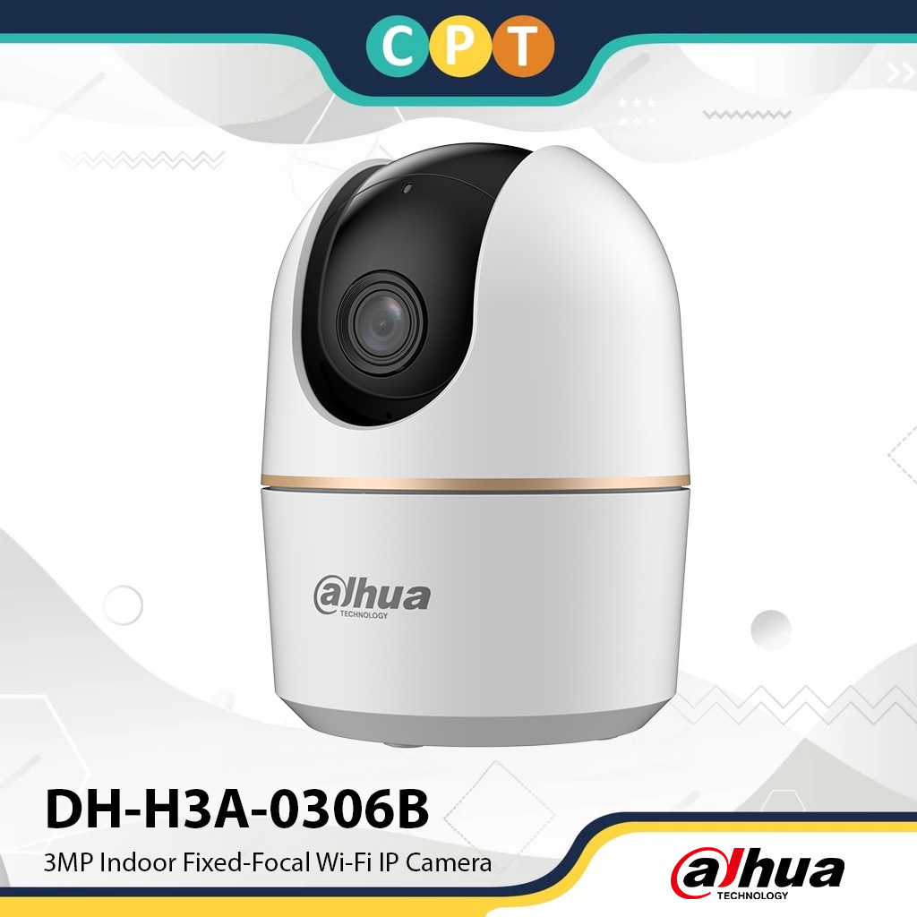Dahua DH-H3A 3MP Indoor Fixed-focal Wi-Fi Pan & Tilt Network Camera | Shopee Philippines