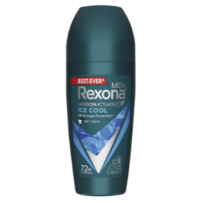 Rexona Men Motionsense Ice Cool Roll-On 45ml - 48H Freshness | Fast ...
