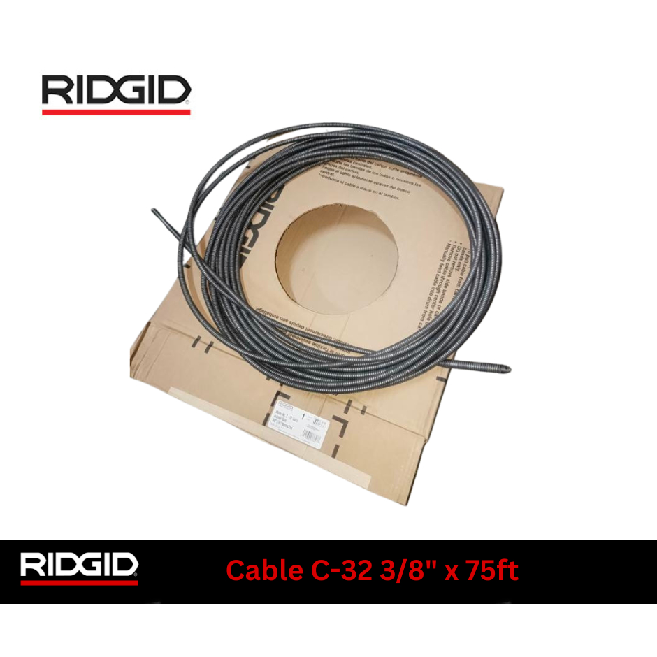 RIDGID Cable C-32 for K400 3/8" x 7ft | Shopee Philippines
