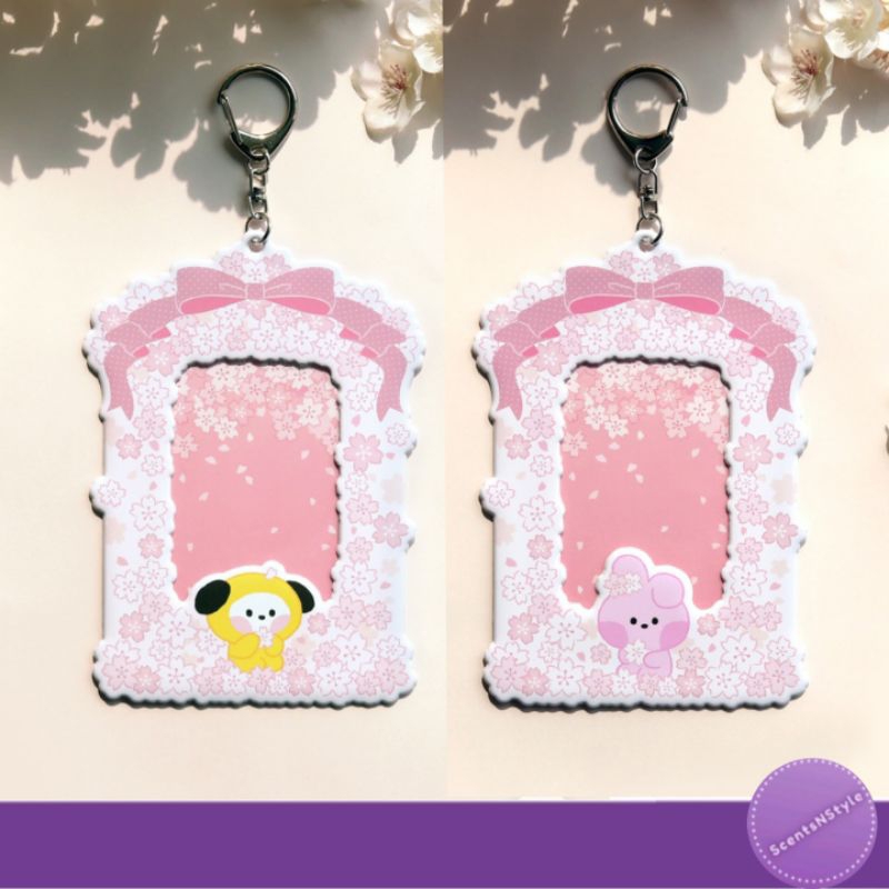 BT21 Minini Cherry Blossom Photocard Holder | Shopee Philippines