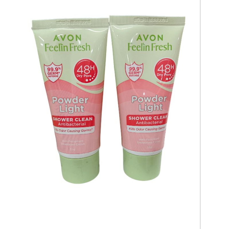 AVON FEELIN FRESH QUELCH BUY 1 TAKE 1 POWDER LIGHT ANTIPERSPIRANT ...