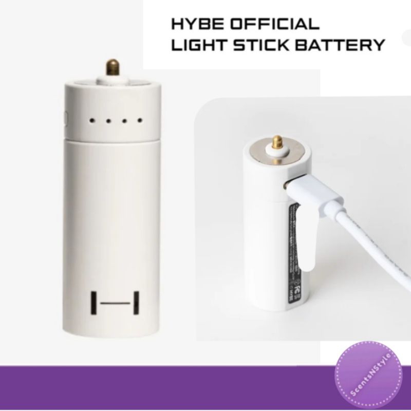Hybe Official Rechargeable Lightstick Battery | Shopee Philippines