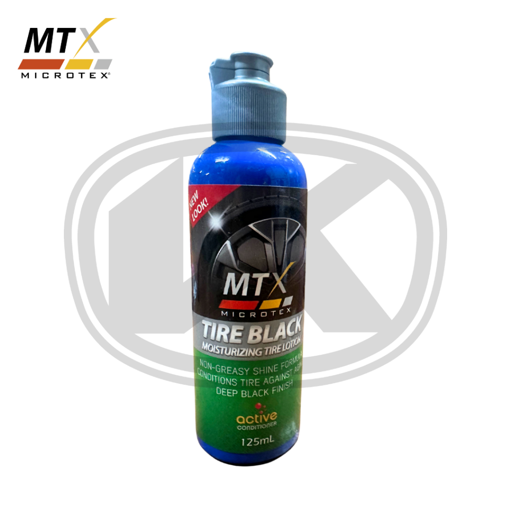 Microtex MTX Tire Black Moisturizing Tire Lotion 125ml | Shopee Philippines