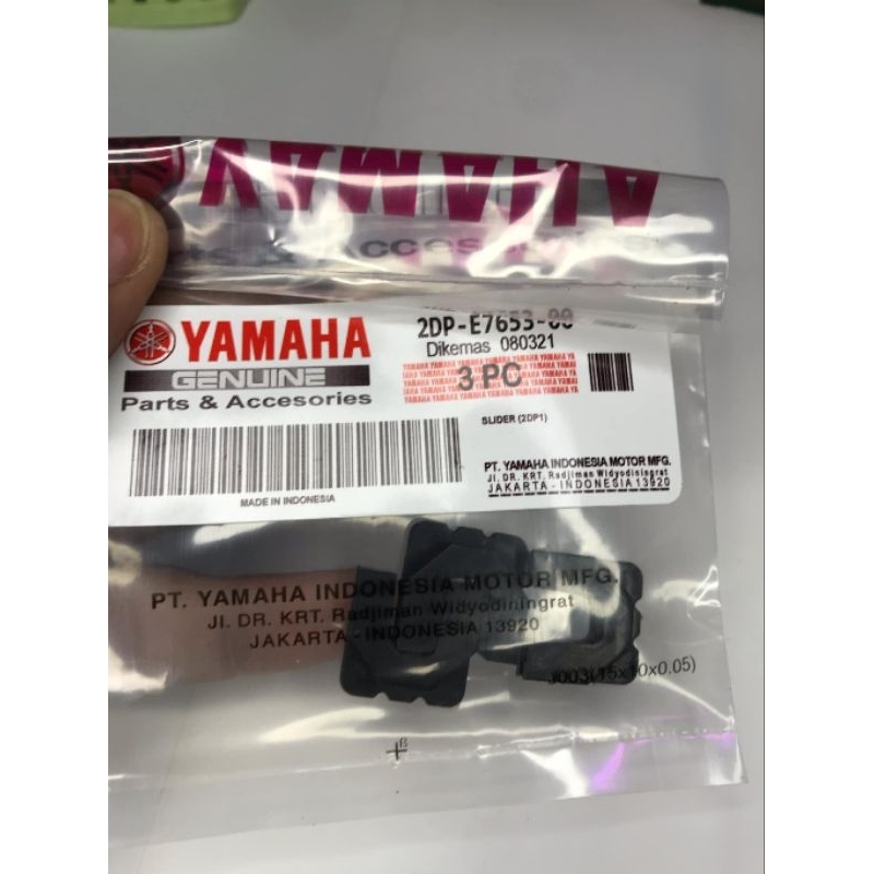 Slide Piece Nmax Mioi125 M3 Yamaha part no. 2DP-E7653-00 | Shopee ...