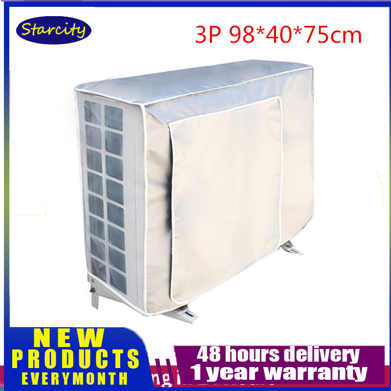 AirCon Cover ( Outdoor Unit ) Rainproof Air Conditioner Cover ...