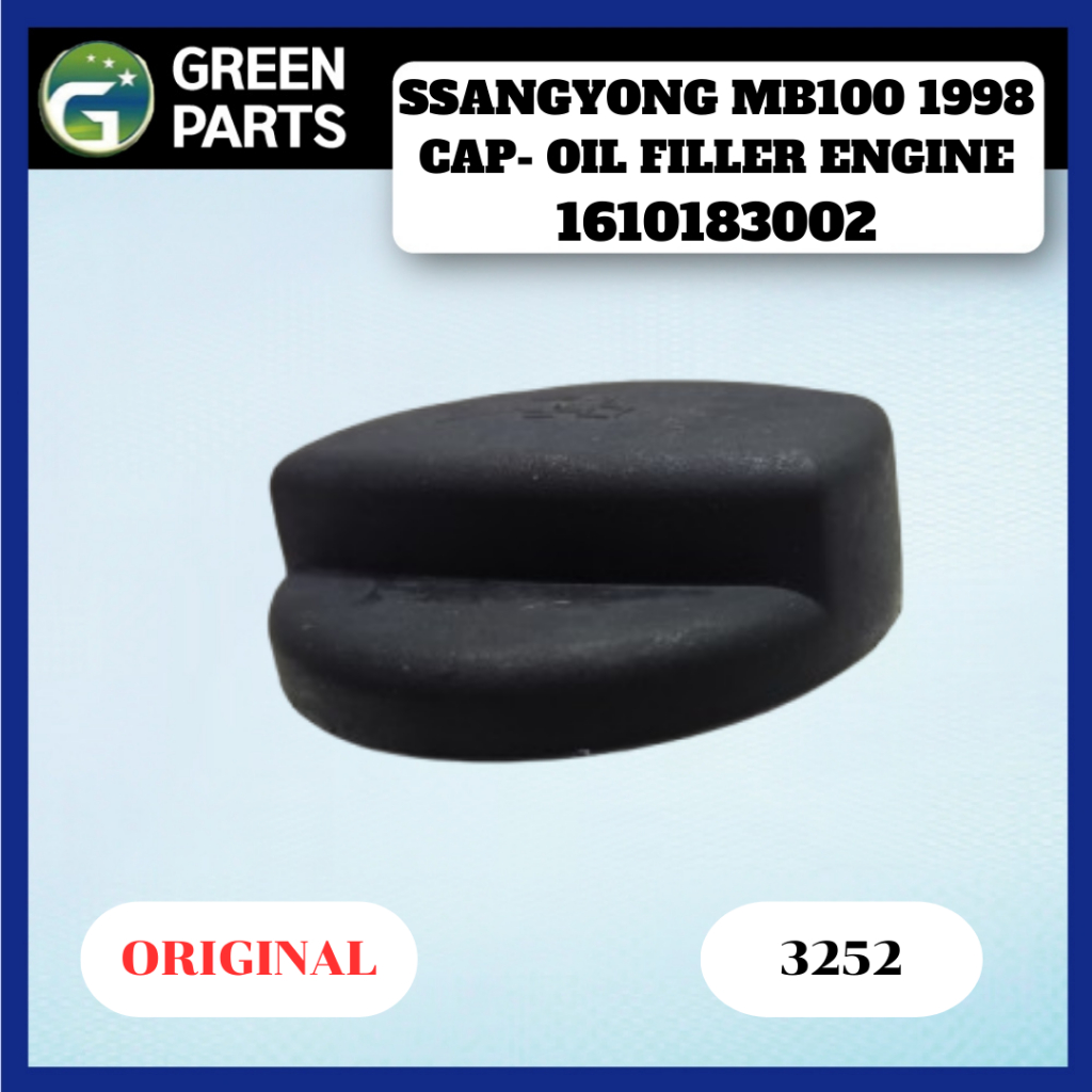 CAP, OIL FILLER ENGINE FOR SSANGYONG MB100 MODEL 1998 (ORIGINAL ...