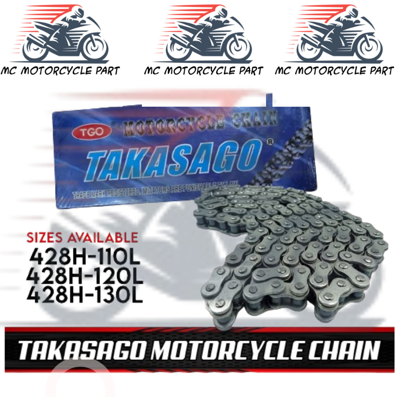 MC RACING TAKASAGO MOTORCYCLE CHAIN - GCSUN MOTORCYCLE | Shopee Philippines