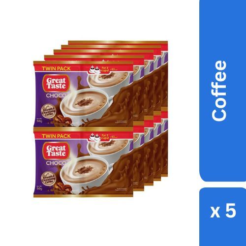 Great Taste Choco Twin Pack 50g Pack of 10 Bundle of 5 | Shopee Philippines