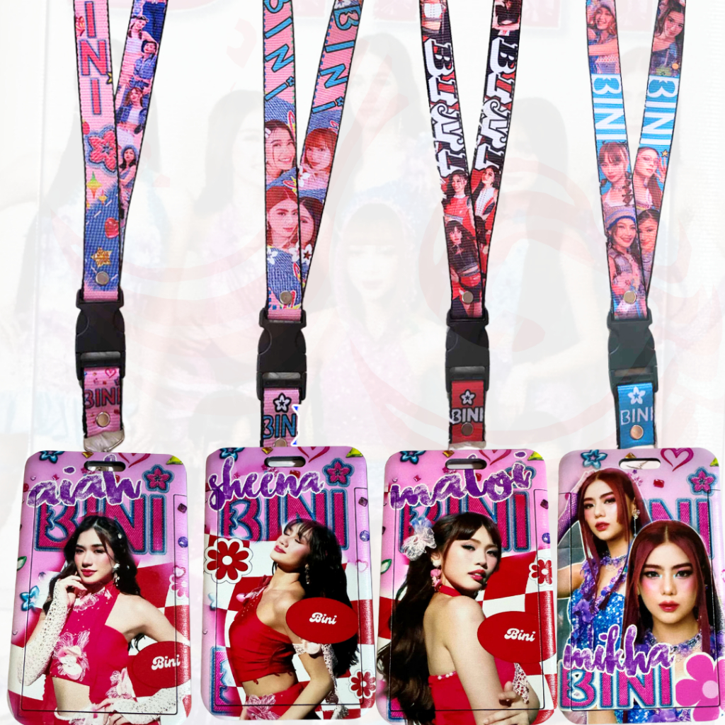 jg Mikha Bini Style Sublimation Lanyard & Name Tags | Shopee Philippines