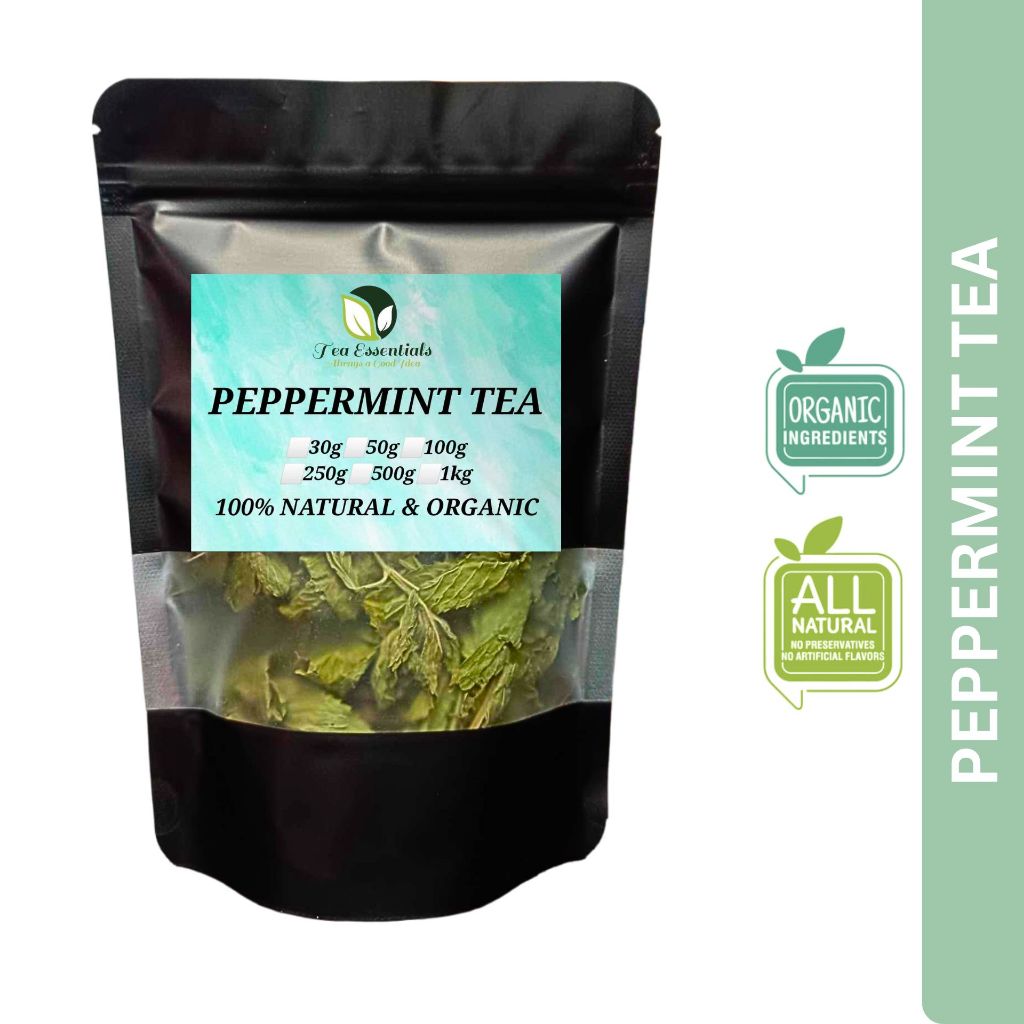 Dried Peppermint Tea Whole Leaf Support (Fresher Breath/Traditional ...
