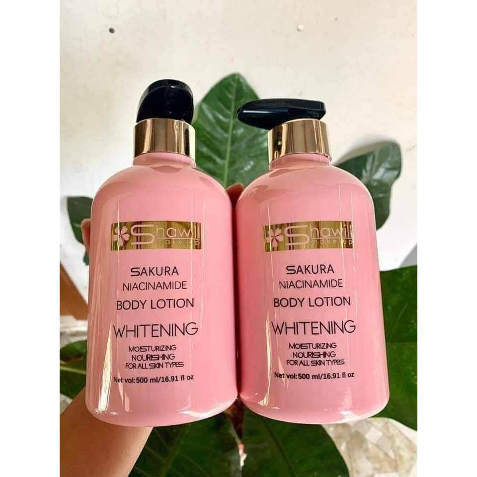 [Original] Shawill Sakura Niacinamide Body Lotion 500 ML | Shopee Philippines