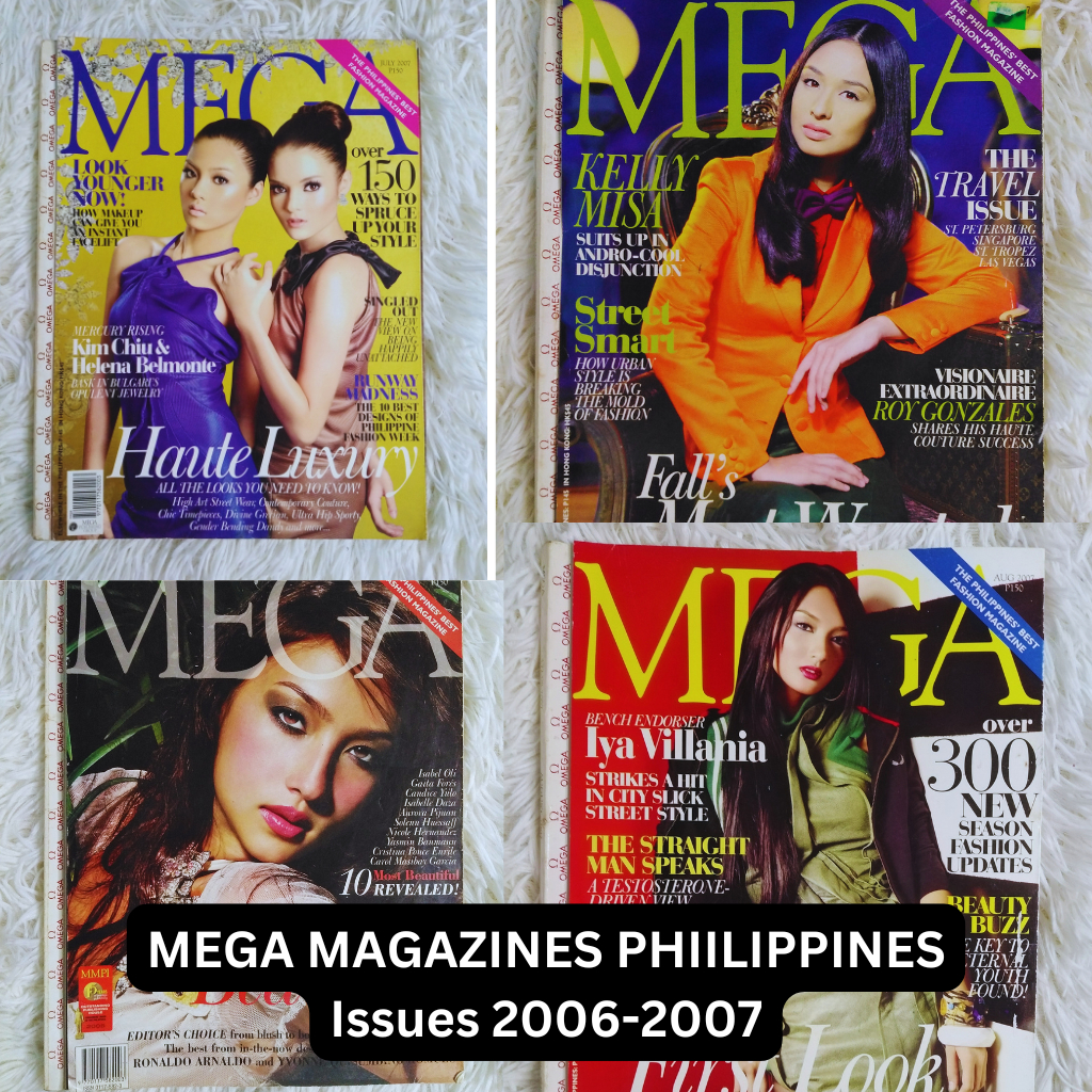 MEGA Magazines Philippines Kim Chiu Iya Villania Kelly Misa Solenn ...