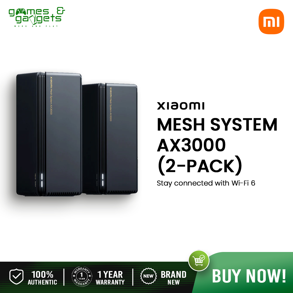 Xiaomi Mesh System AX3000（2-Pack） | Shopee Philippines