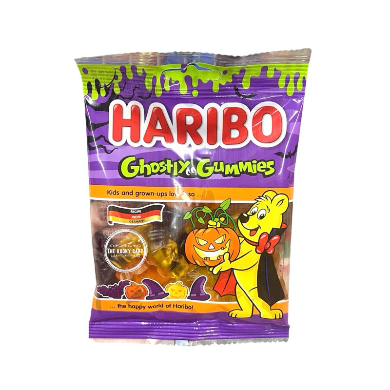 Haribo Halloween Gummy Candy Ghostly Gummies Treat | Shopee Philippines