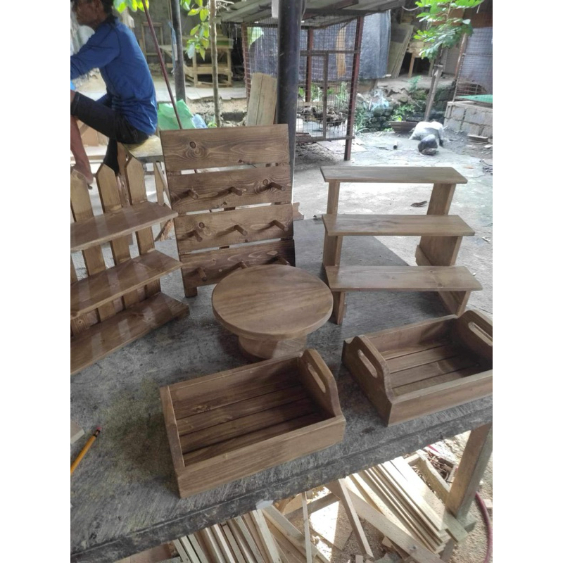 Rustic Sweet Corner Set- 6PCS | Shopee Philippines
