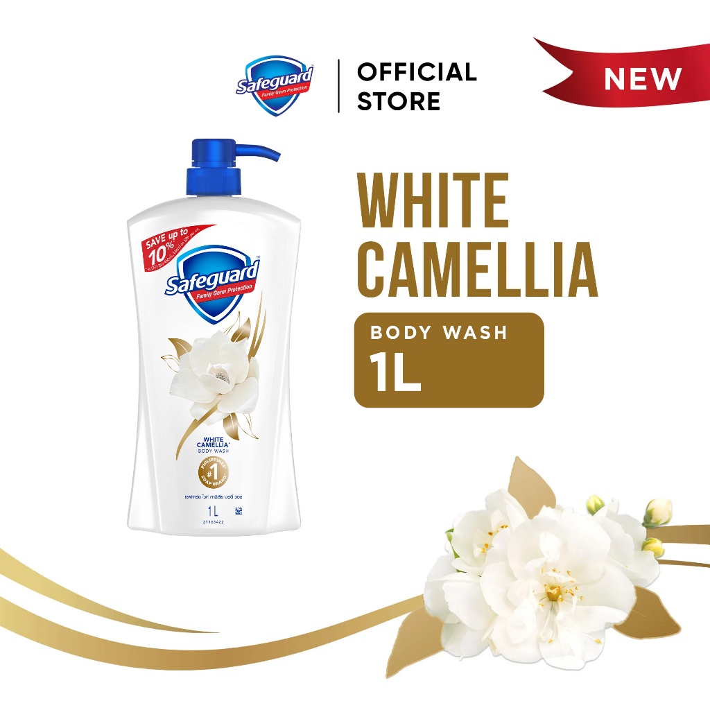 Safeguard Body Wash White Camellia 1000mL | Shopee Philippines