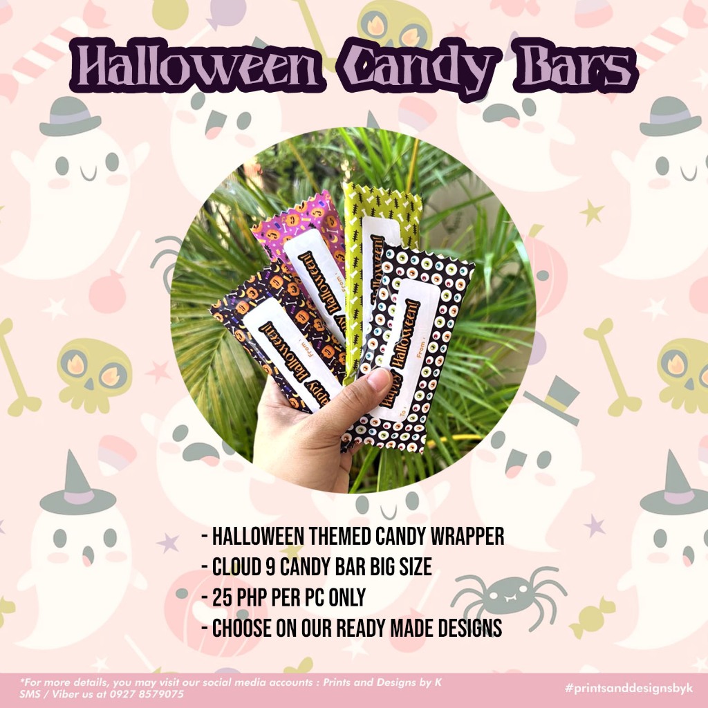 Halloween Chocolate Candy Bar GENERIC | pndk | Shopee Philippines