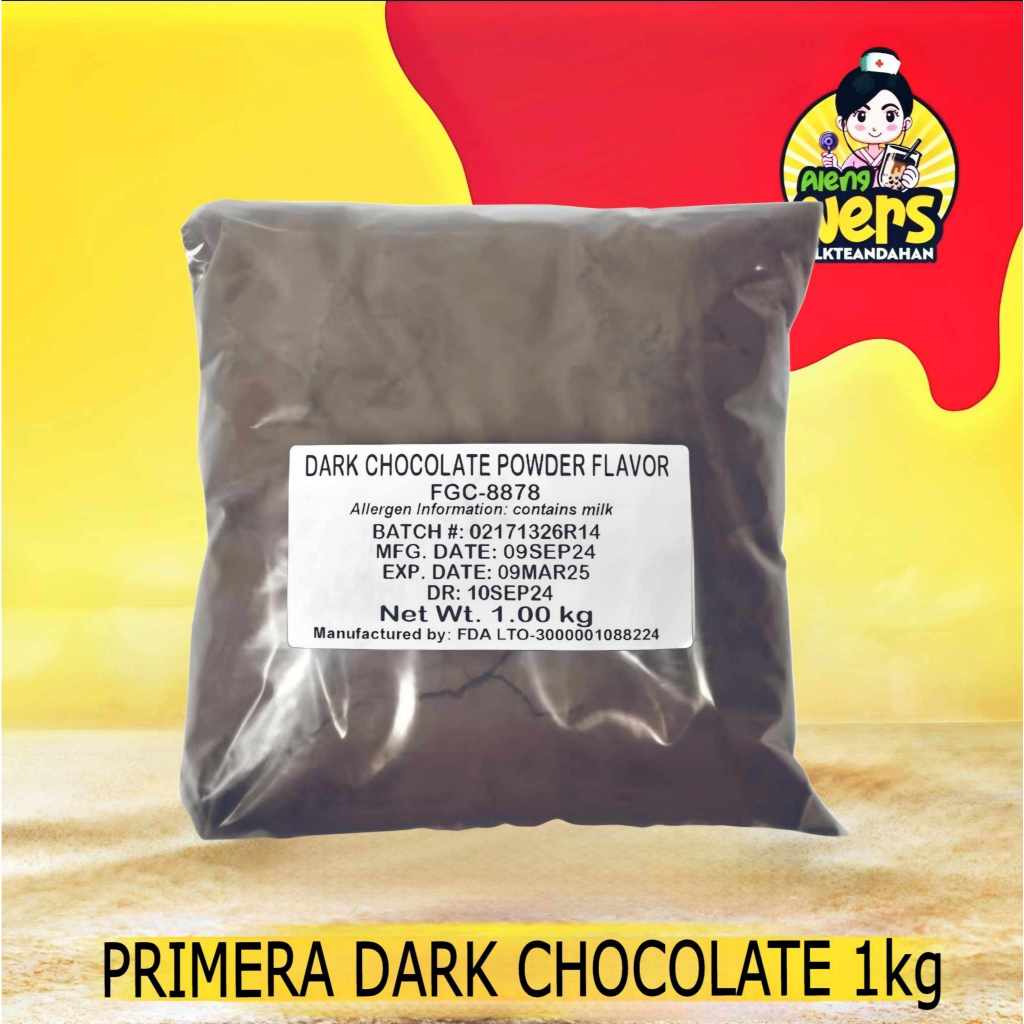 Primera Dark Chocolate Flavor 1kg | Shopee Philippines