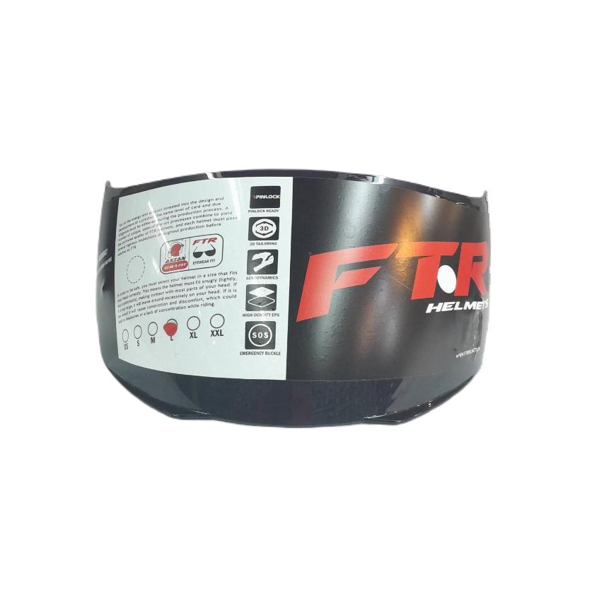 Helmet FTR Scope Modular Spare Visor Lens 2990173 | Shopee Philippines