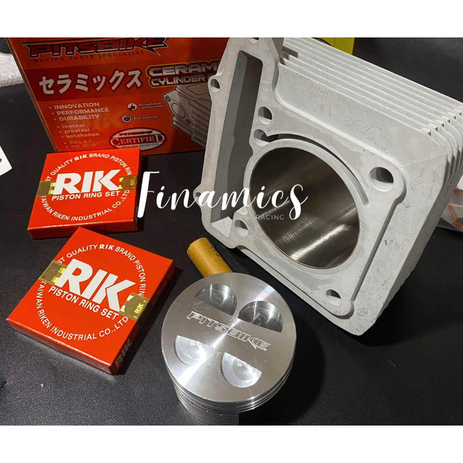 PITSBIKE CHROMEBORE BLOCK KIT 70MM RAIDER 150 CARB TYPE | Shopee ...