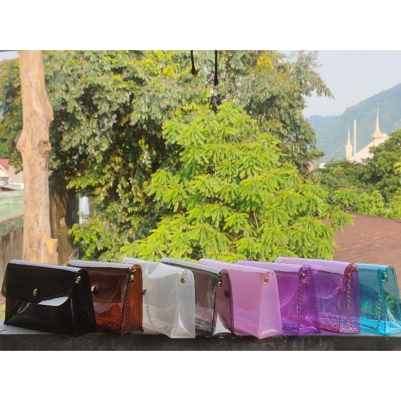 PVC envelope bag WITHOUT CHAIN HANDLE | Shopee Philippines