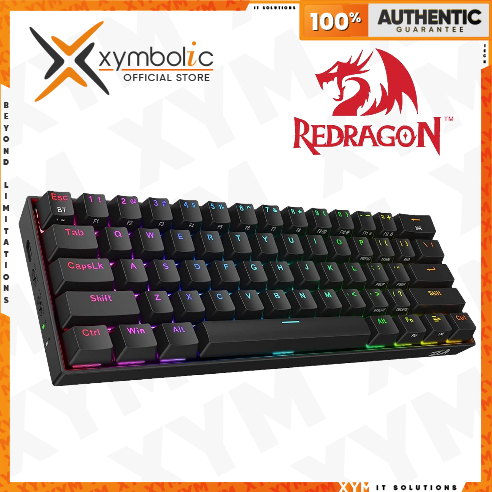 Redragon K530 Draconic 60% Compact RGB Wireless Mechanical Gaming ...