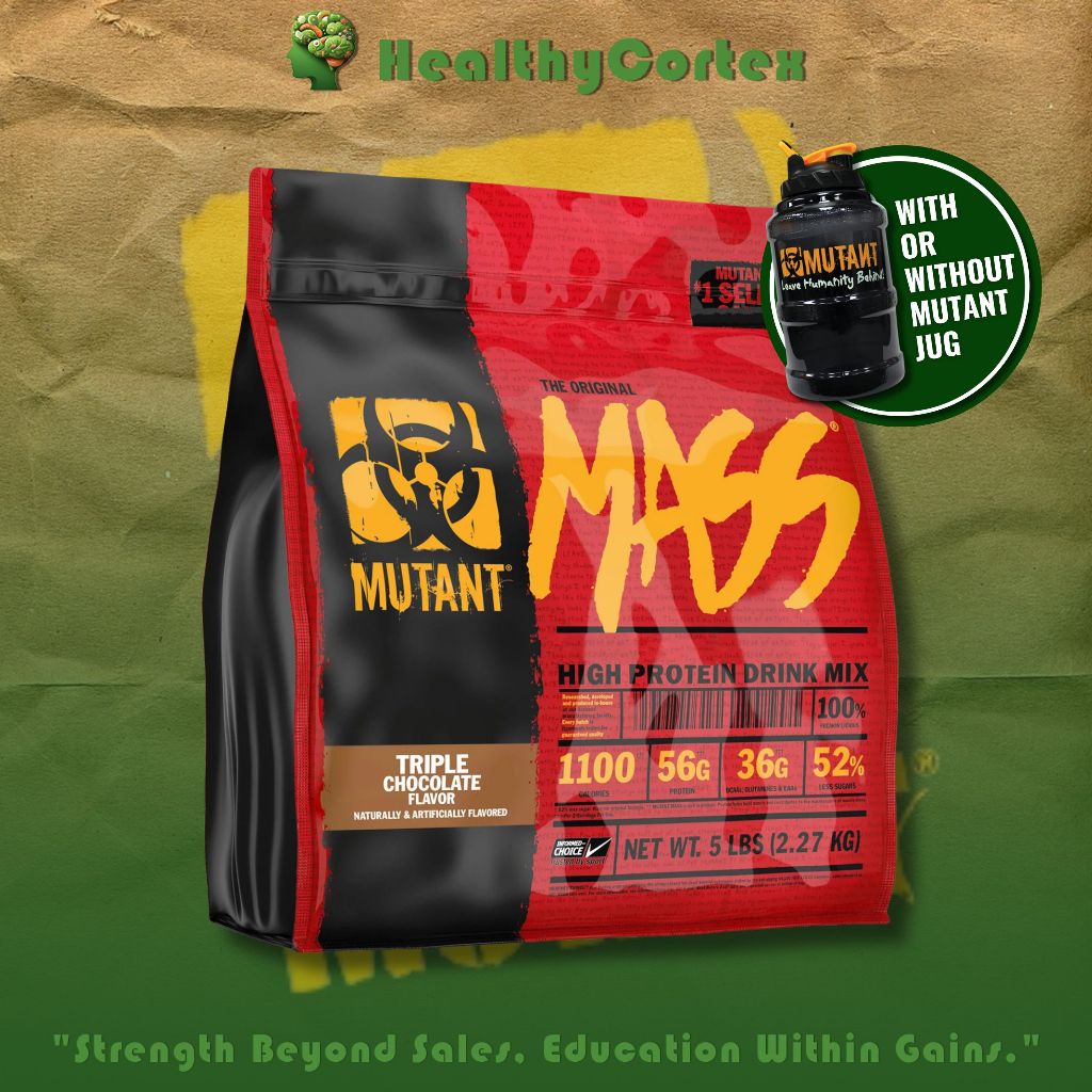Mutant Mass 5 lbs Protein Powder | Shopee Philippines