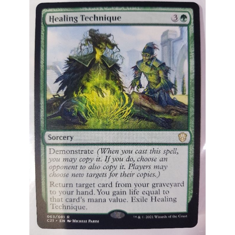 Healing Technique (Commander 2021) | Shopee Philippines