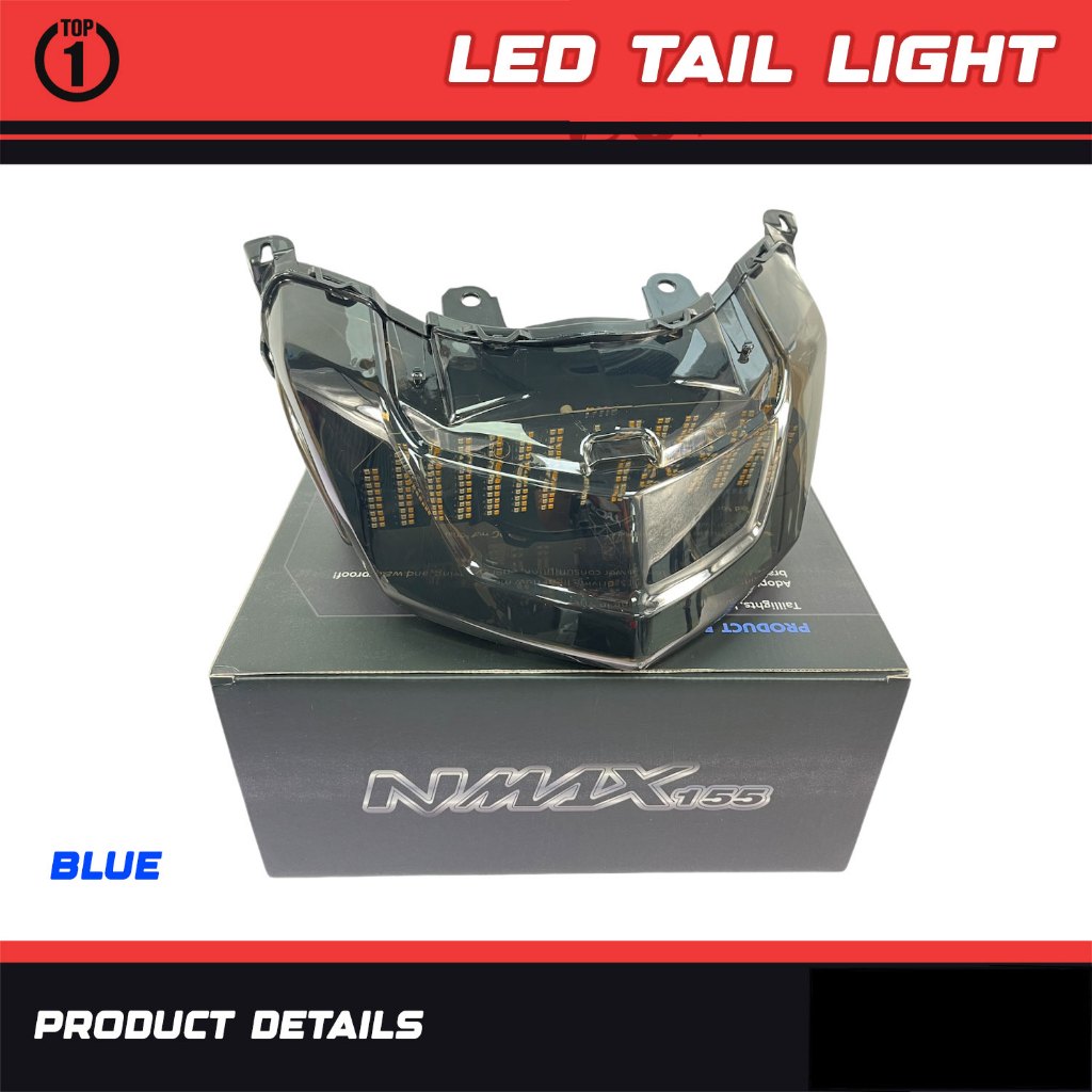 Top1 PH Motorcycle LED Tail Light For Yamaha NMAX 155 V1 #5624 | Shopee ...