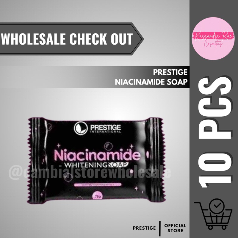 PRESTIGE NIACINAMIDE SOAP (wholesale checkout) | Shopee Philippines