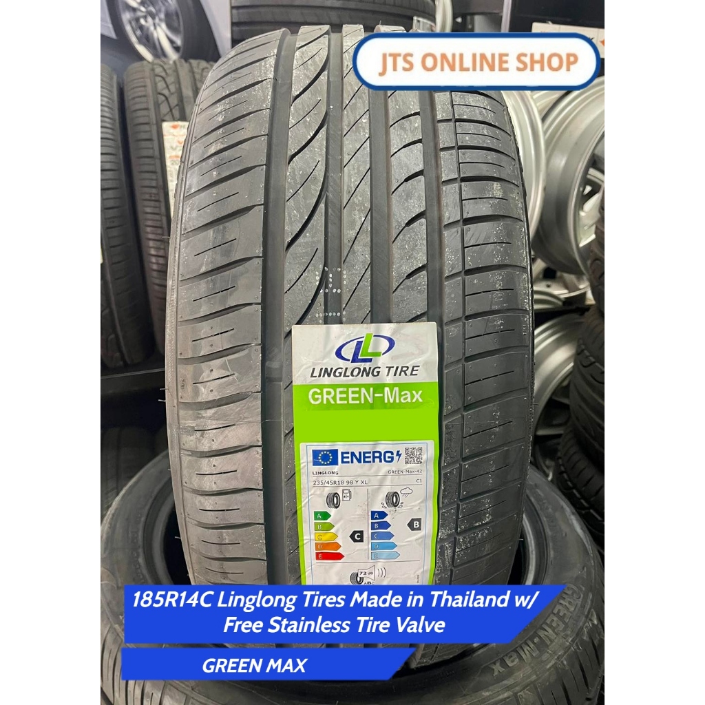 185R14C Linglong Tires Made in Thailand w/ Free Stainless Tire Valve | Shopee Philippines