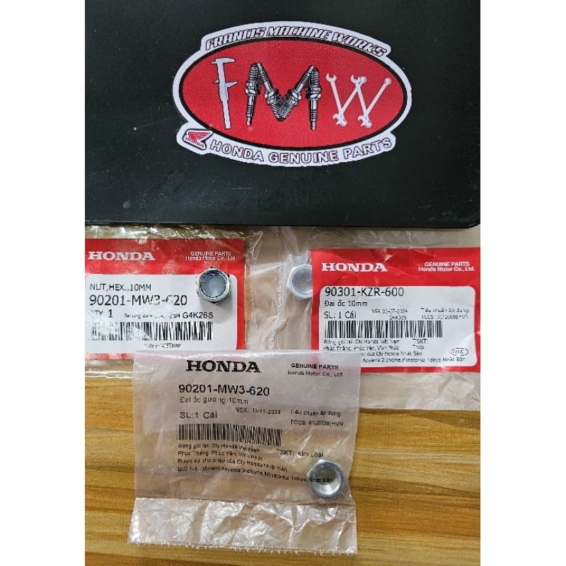 Side Mirror Nut for Honda Click125/150,Pcx150/160,Adv150/160,Airblade ...