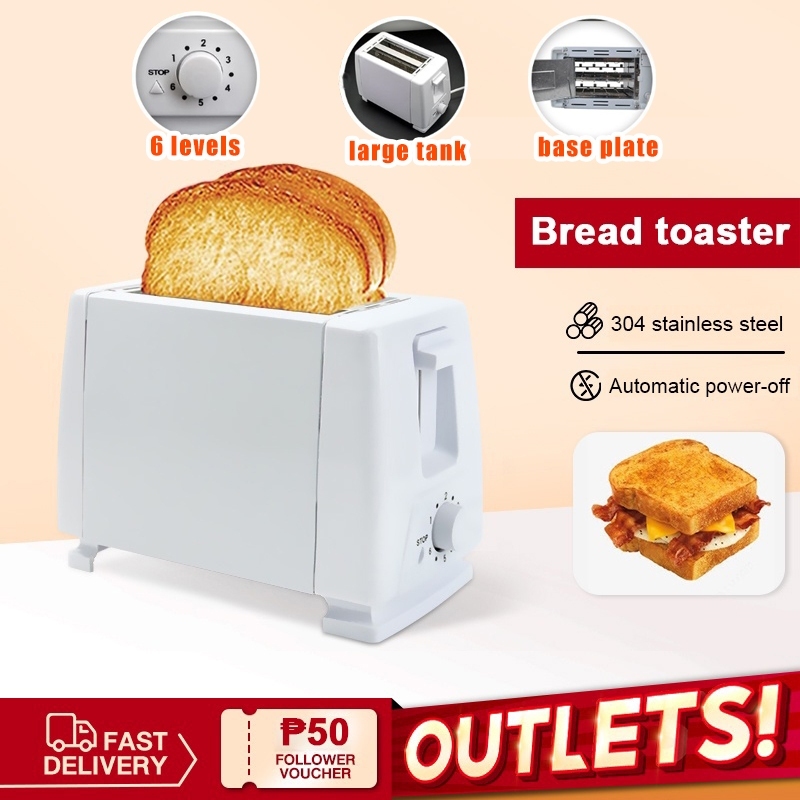 kitchen bread toaster 2 slice Extra-Wide Slot Toaster electric ...