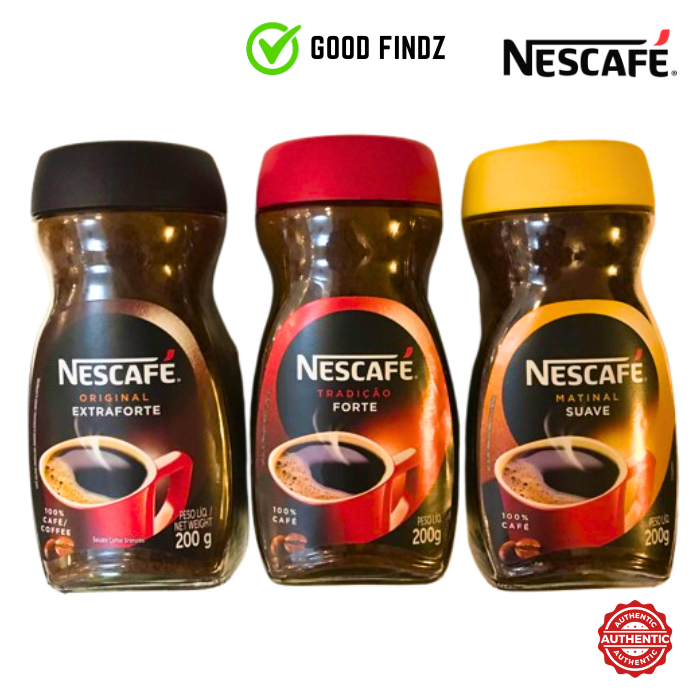 Nescafe Original Instant Coffee 200g Extraforte Suave Shopee Philippines