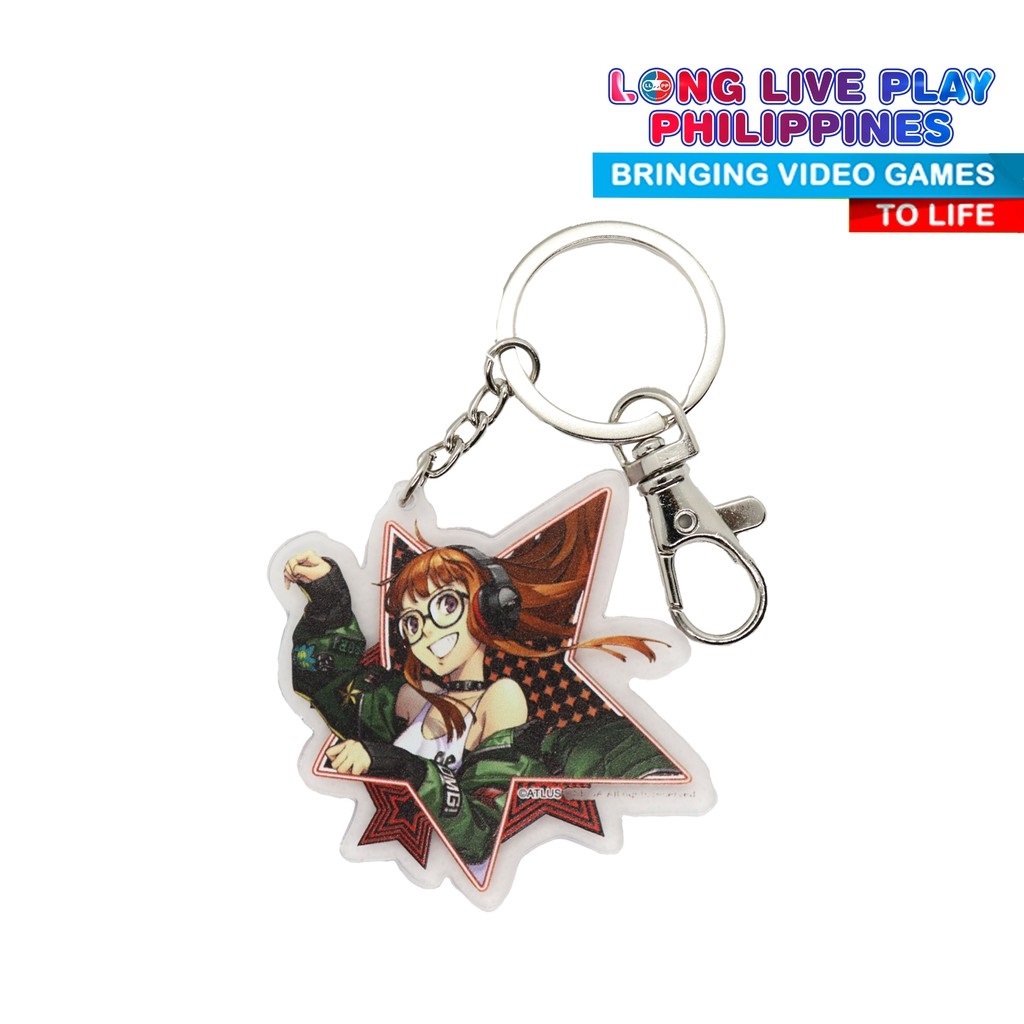 Persona Portrait Mona Haru Oracle Skull Fox Persona Acrylic Keychain ...