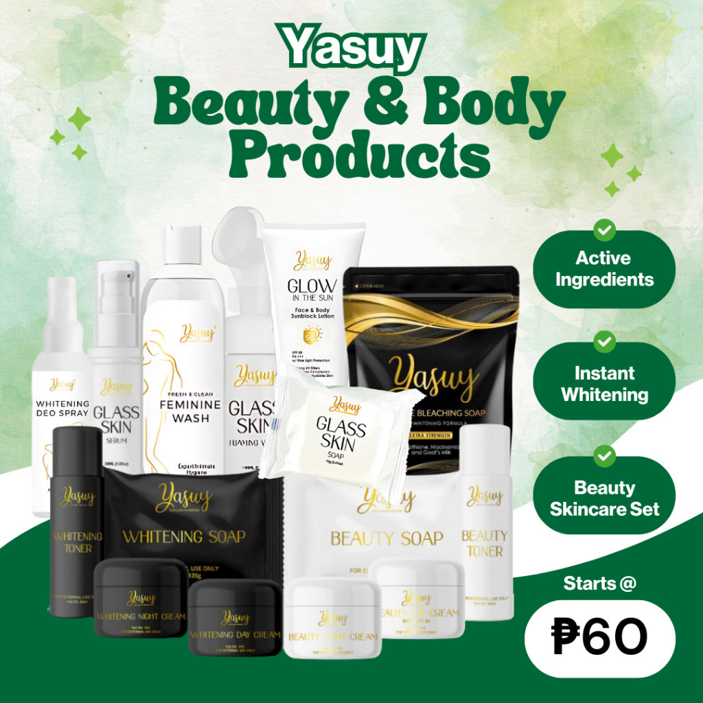 Yasuy Rejuvenating Set | Whitening Set | Ultimate Bleaching Soap ...