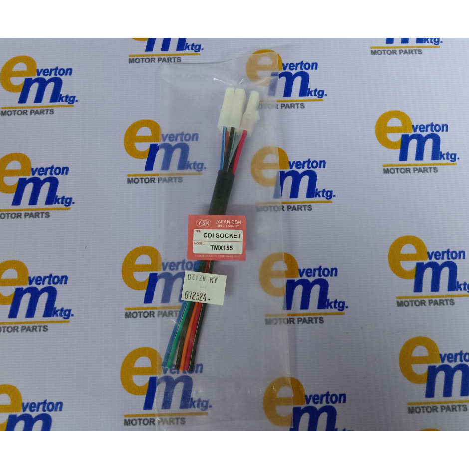 TMX155 CDI SOCKET [6 WIRE] - YSK | Shopee Philippines