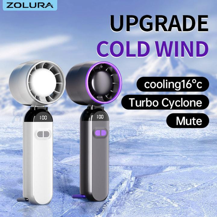 2024 NEW Zolura Portable mini Hand Fan 100 gear speed turbol fan USB ...