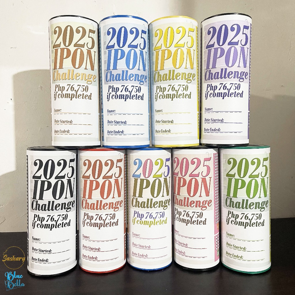 2025 Alkansya IPON CHALLENGE Coinbanks of different colors New Design ...