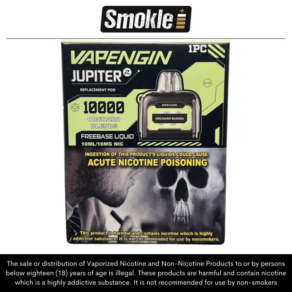 Vapengin Jupiter 2 Disposable Vape Pods / up to 10,000 puffs (pod only ...