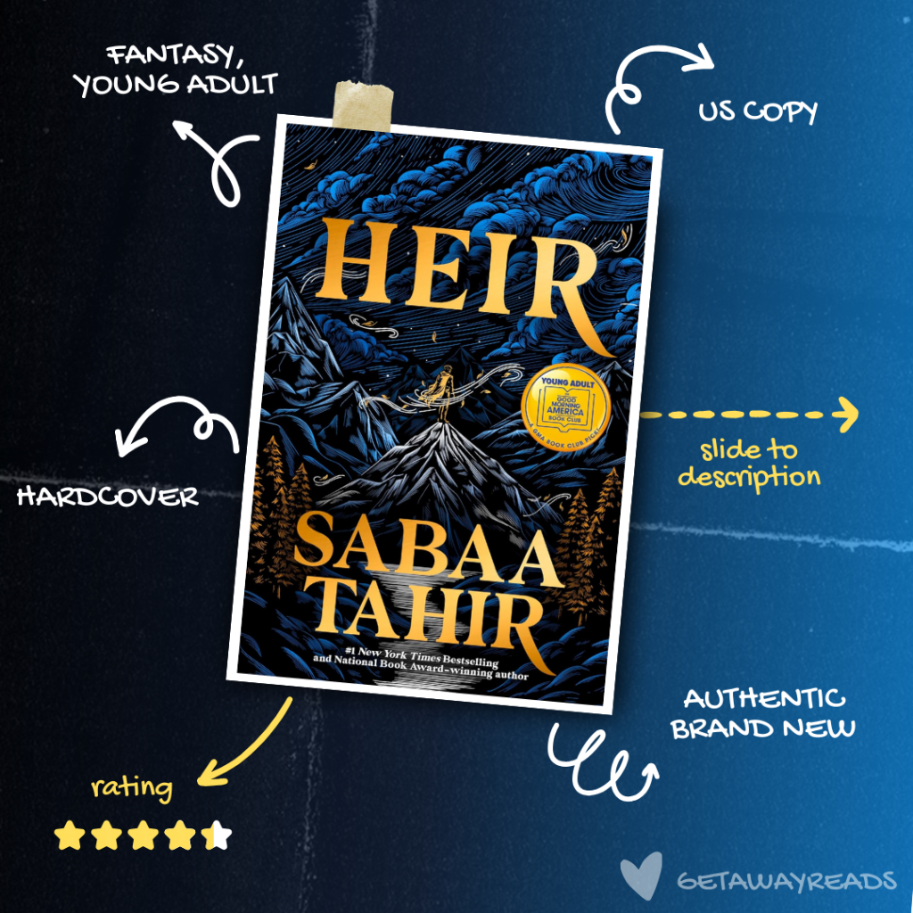 Heir (Heir Duology, 1) by Sabaa Tahir (Hardcover) | Shopee Philippines